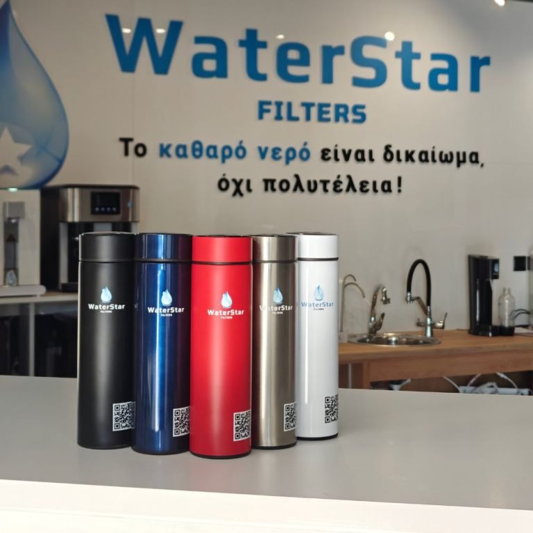 Smart Θερμός Νερού από Ανοξείδωτο Ατσάλι με Led Δείκτη Θερμοκρασίας ...